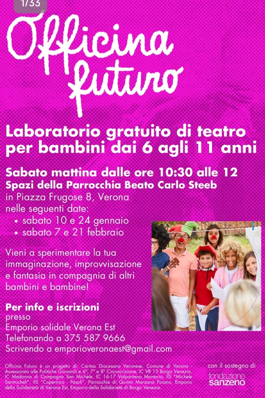 Laboratorio di Teatro - Parrocchia Beato Carlo Steeb